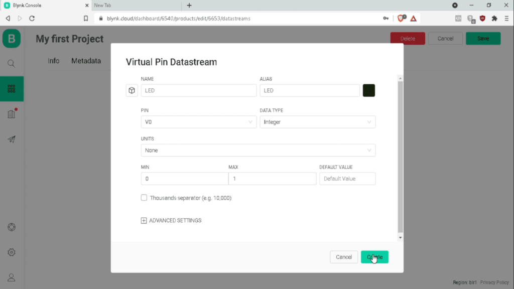How To Start With Blynk 20 With Web And Mobile Dashboard Led Control
