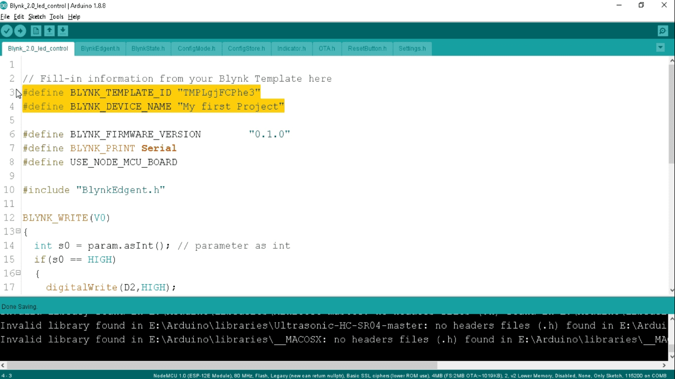 How To Start With Blynk 20 With Web And Mobile Dashboard Led Control