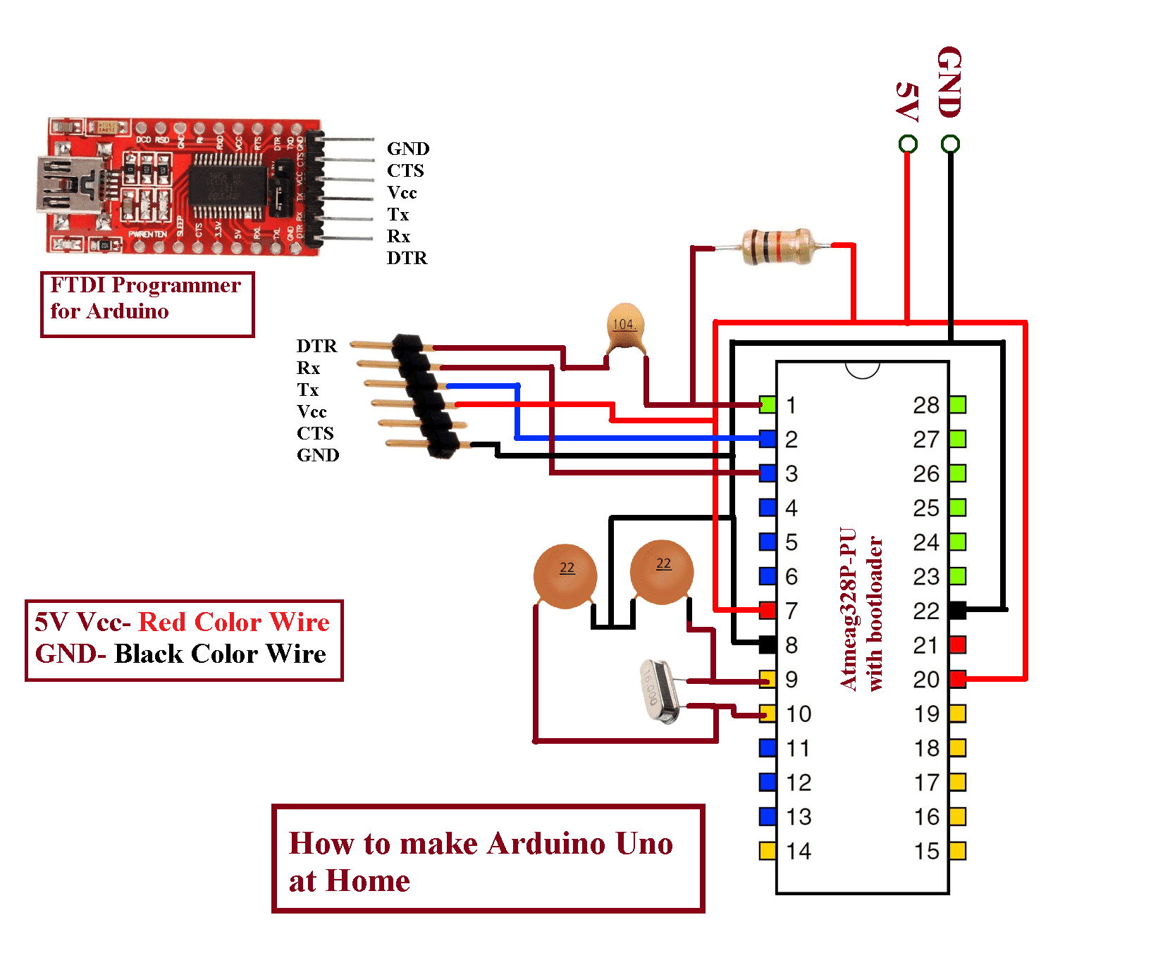 Making Arduino Circuit Diagram Circuit Diagram